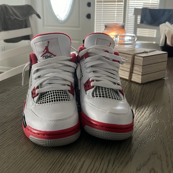Jordan | Shoes | Im Selling The Jordans 4 Retro In The Color Red For 20 ...